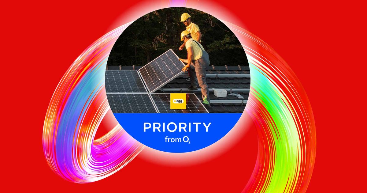 You could win a six-panel solar system installation with Priority from O2 | Virgin Media O2